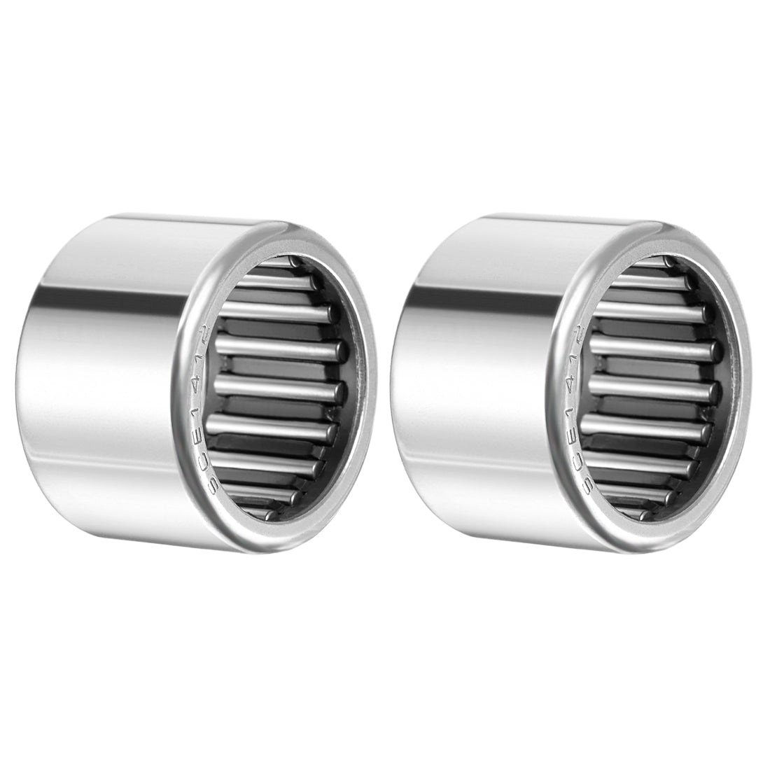 Uxcell Needle Roller Bearings, Open End, Stamping Steel Drawn Cup, Inches | Harfington