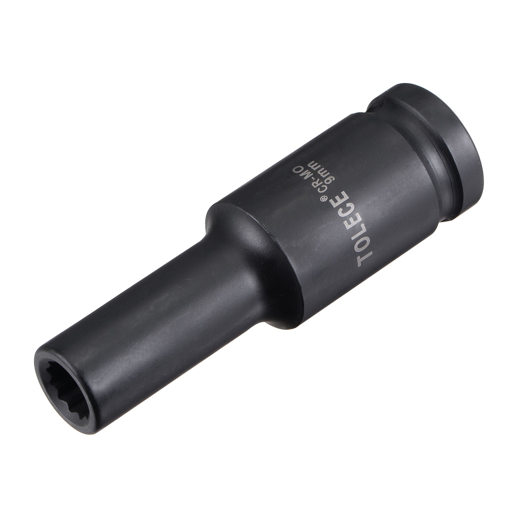 Uxcell 1/2-Inch Drive 9mm 12-Point Deep Impact Socket, CR-MO Steel 78mm Length, Metric | Harfington