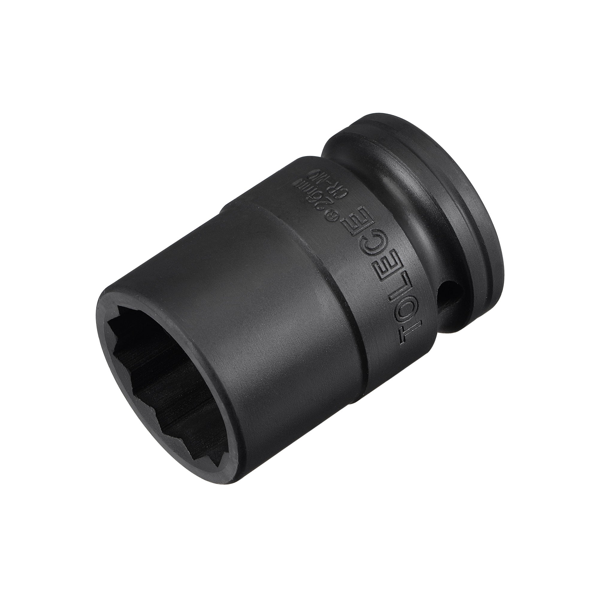 Uxcell 3/4" Drive 26mm 12-Point Impact Socket, CR-MO Steel 56mm Length, Standard Metric | Harfington