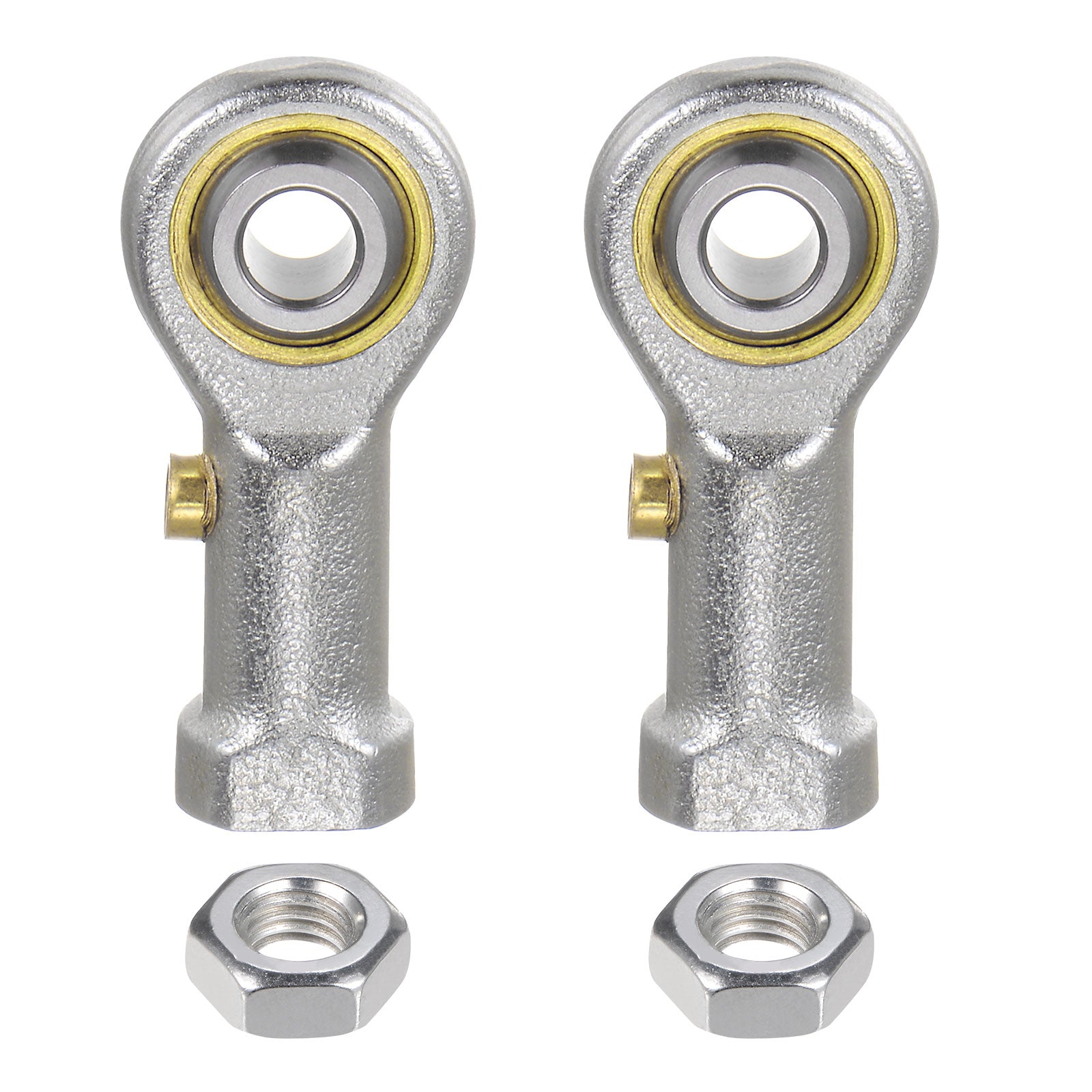 Uxcell 2pcs PHS5 M5 Female Rod End Bearing M5x0.8 Right Hand Thread,Includes Jam Nut | Harfington