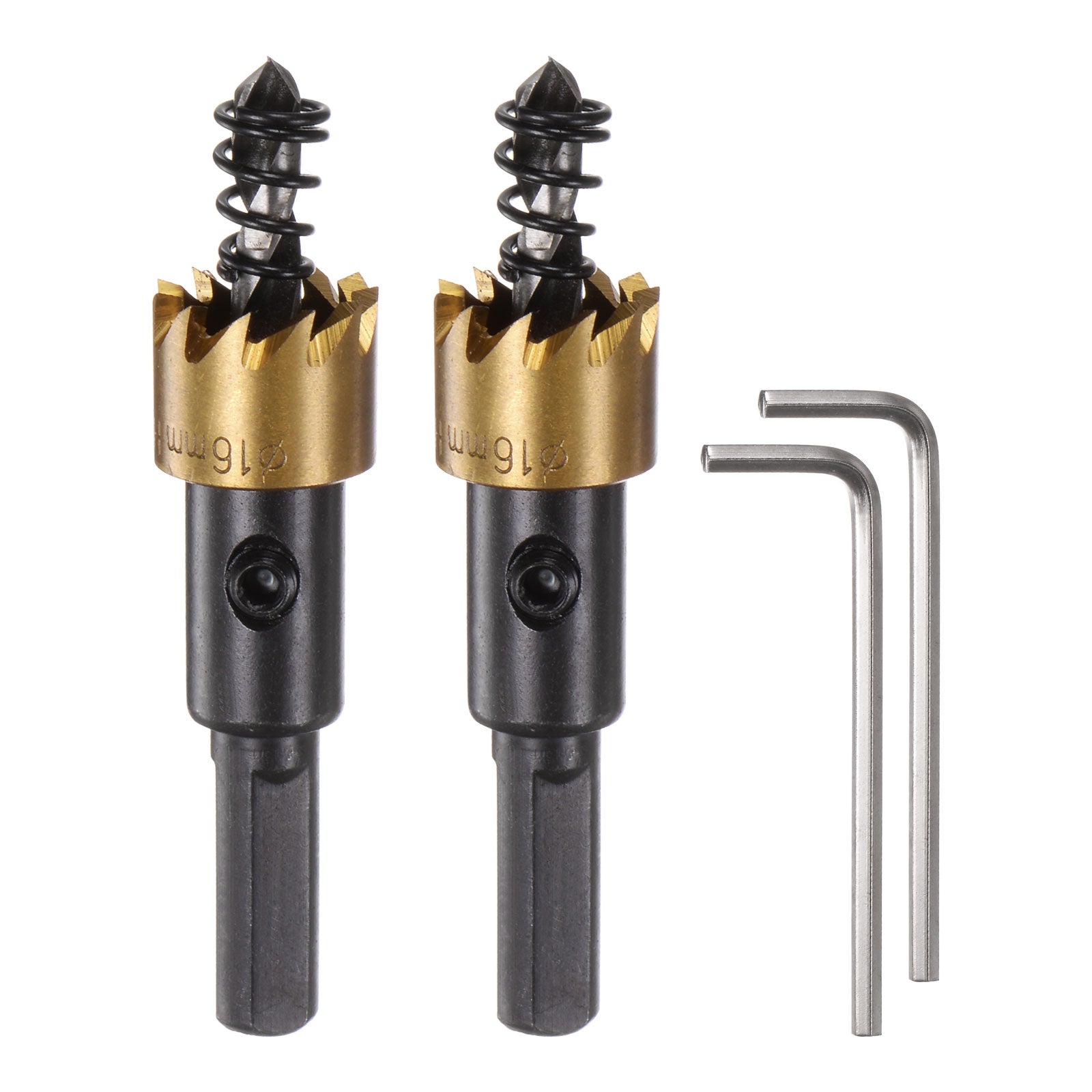 2pcs 16mm M35 HSS (High Speed Steel) Hole Saws Drill Bits for Stainless Steel | Harfington