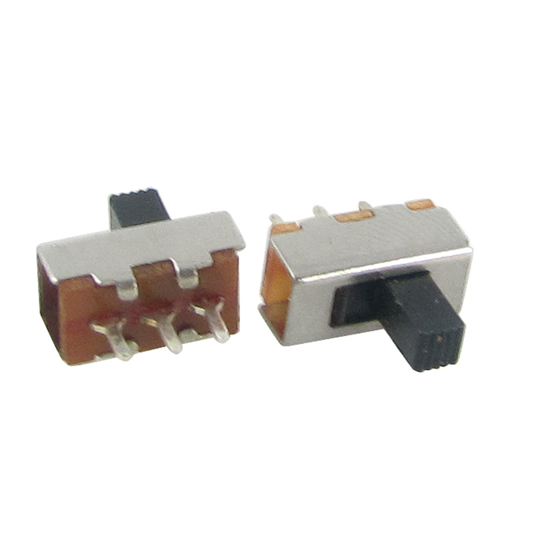Uxcell 5 Pcs x 2 Position 1P2T SPDT ON/ON Miniature Vertical Slide Switch 3 Pin PCB DIY | Harfington