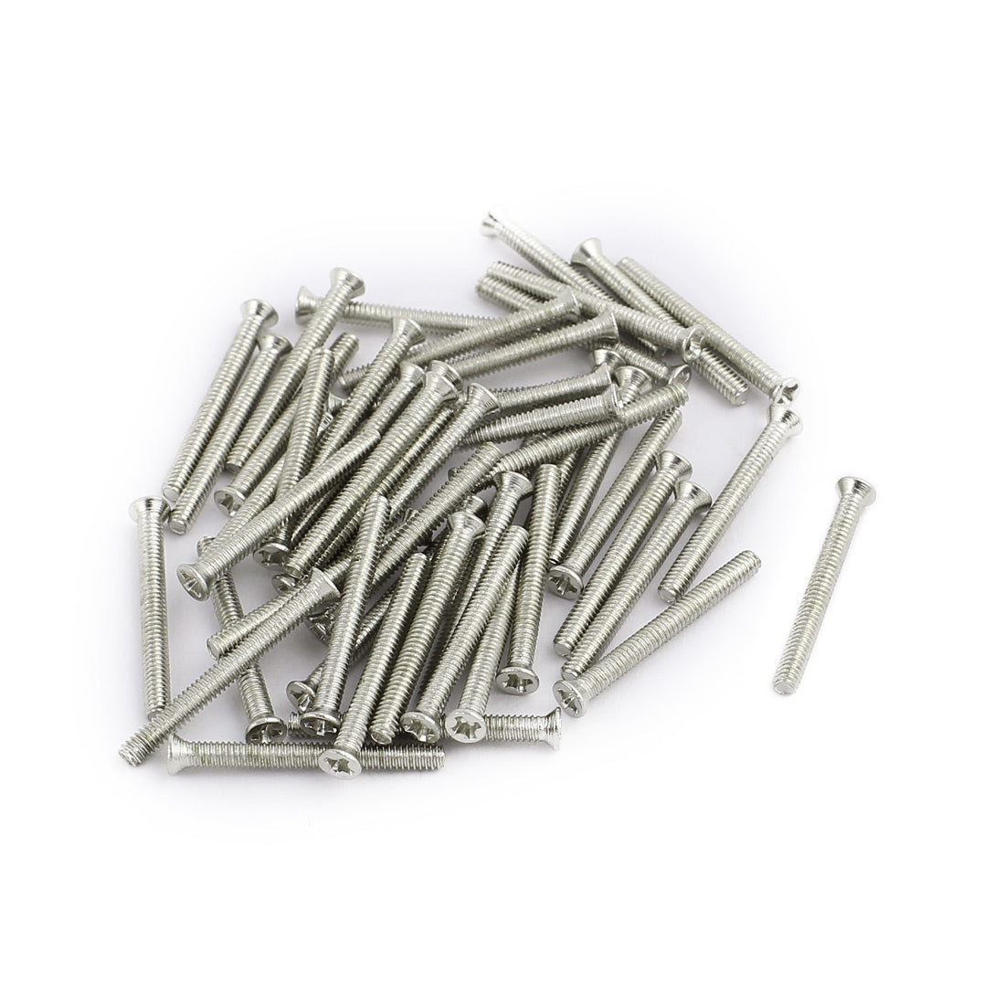 Uxcell 50Pcs M2 x 18mm Stainless Steel Countersunk Flat Head Phillips Machine Screw | Harfington
