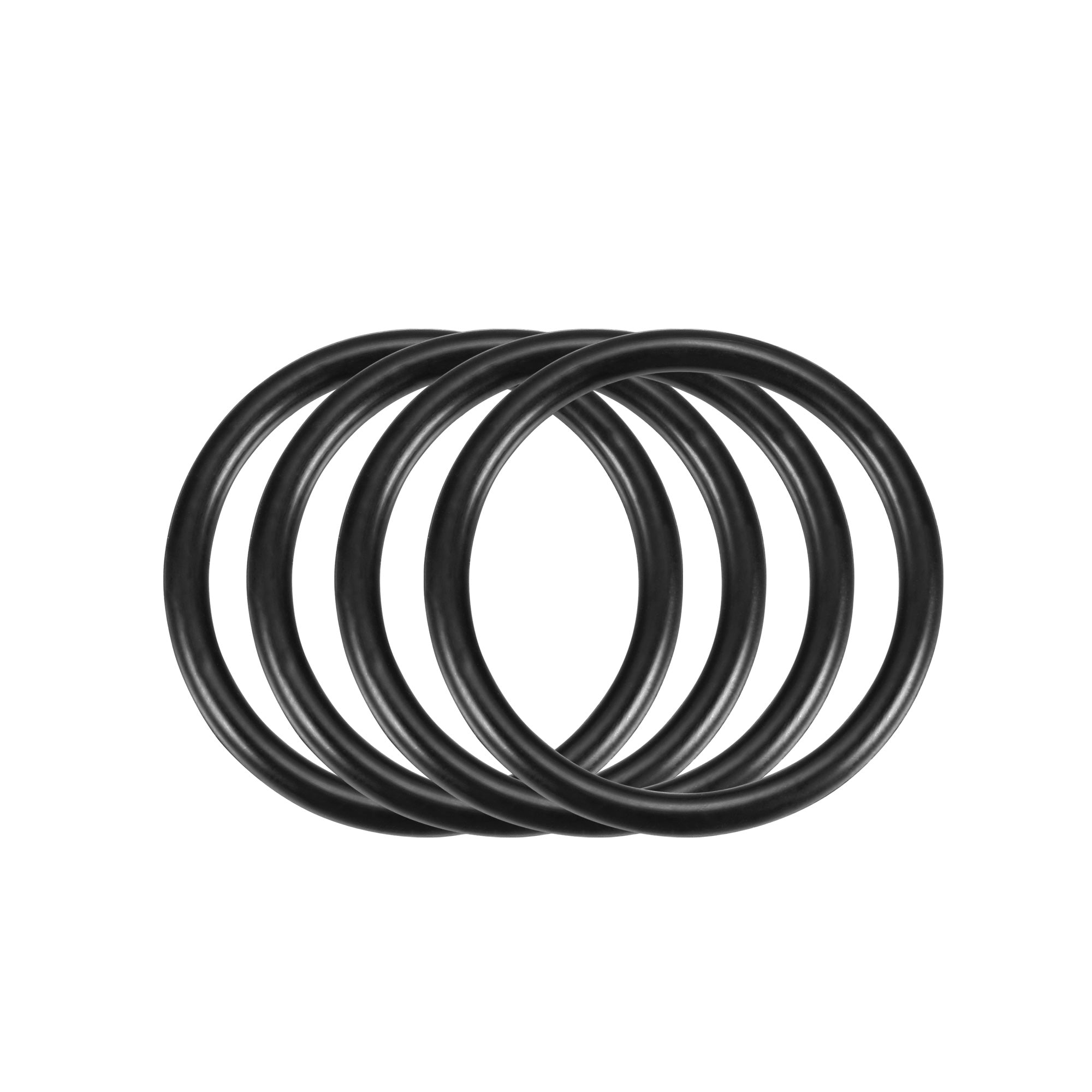 Uxcell 4Pcs 40mm OD 3.5mm Thickness Rubber O-ring Oil Seal Gaskets ...