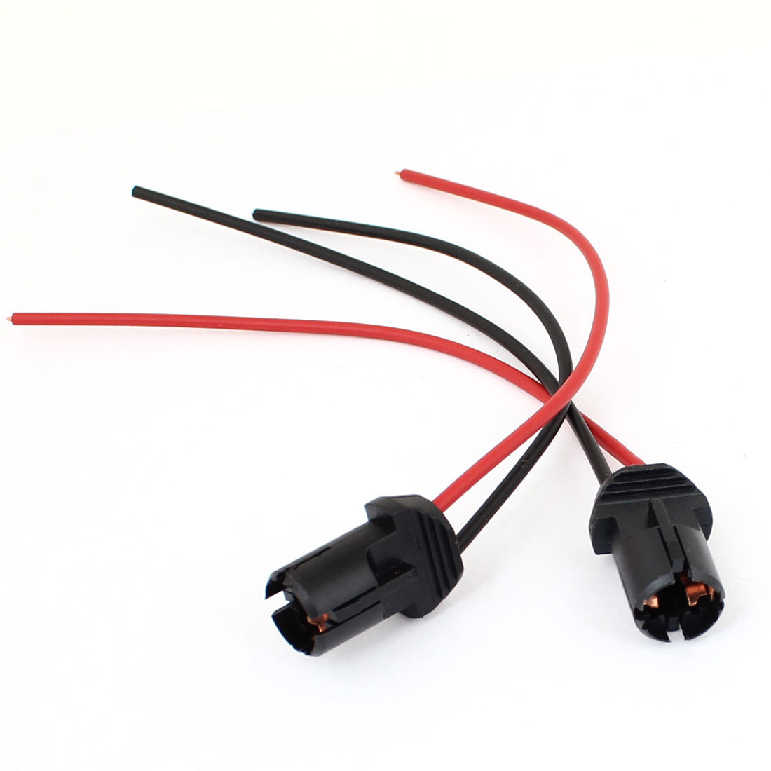 Uxcell 2pcs DC 12V T10 W5W 194 168 Socket Marker Light Holder Connector ...