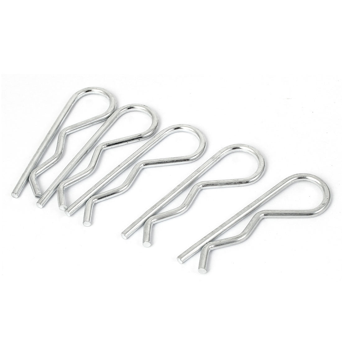 Uxcell 3mm x 66mm R-Clip Spring Locking Cotter Clip Pins Fastener ...