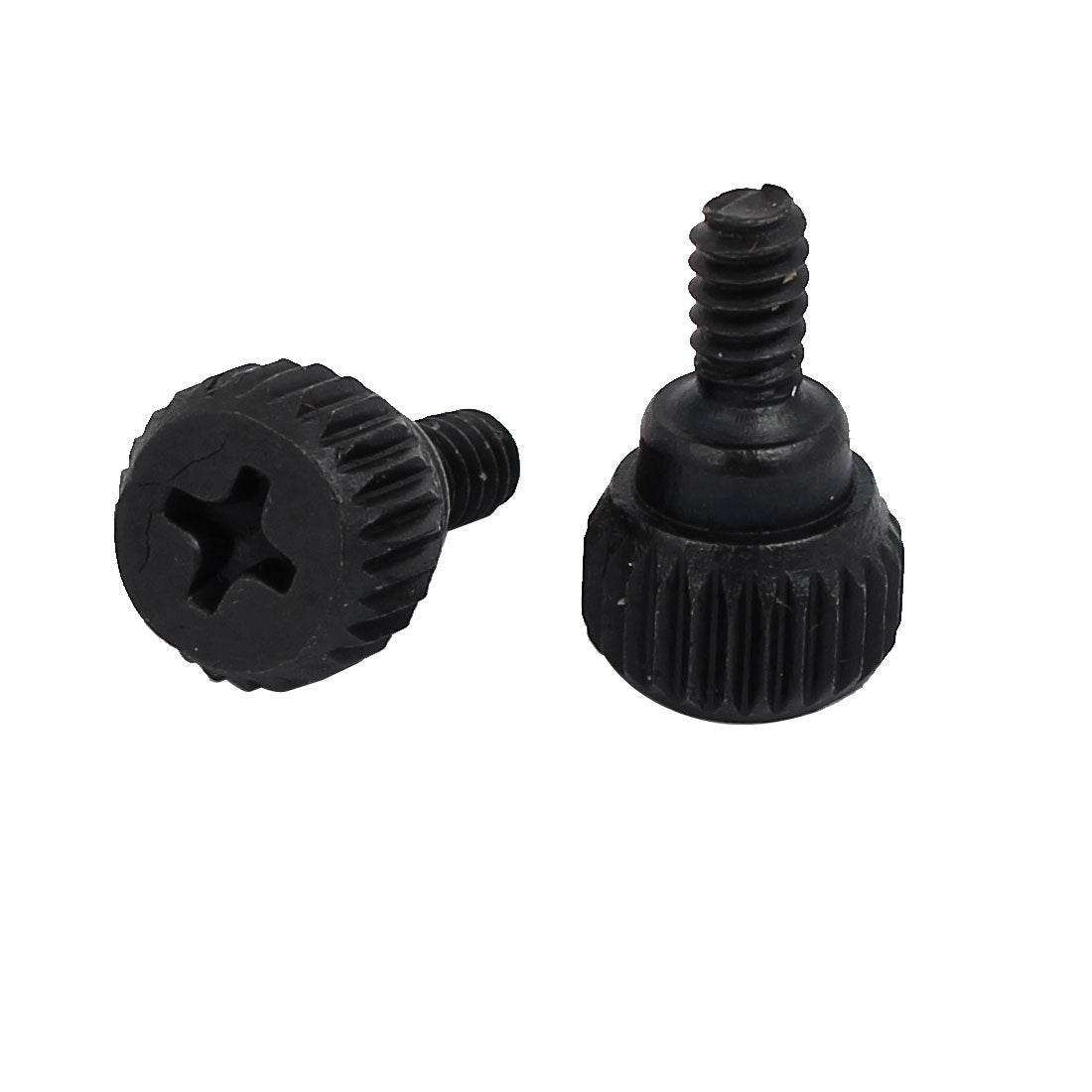 Uxcell PC Computer Case Metal Thumbscrews Thumb Screws Black 20pcs ...
