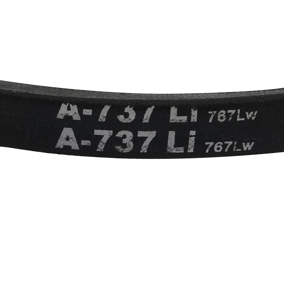 Uxcell A737 Rubber Transmission Drive Belt V-Belt 8mm Thick 737mm Inner ...