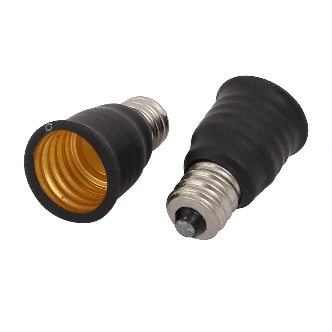 Uxcell 2pcs E12 to E17 Lamp Extender Adapter Converter Light Bulb ...