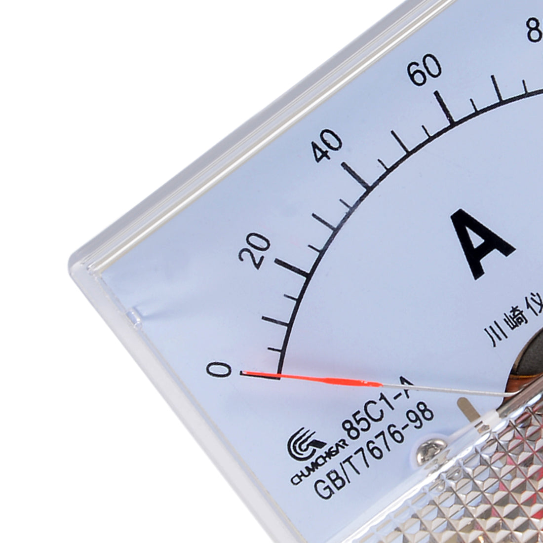 Uxcell 85C1-A Analog Current Panel Meter DC 100A Ammeter for Circuit ...