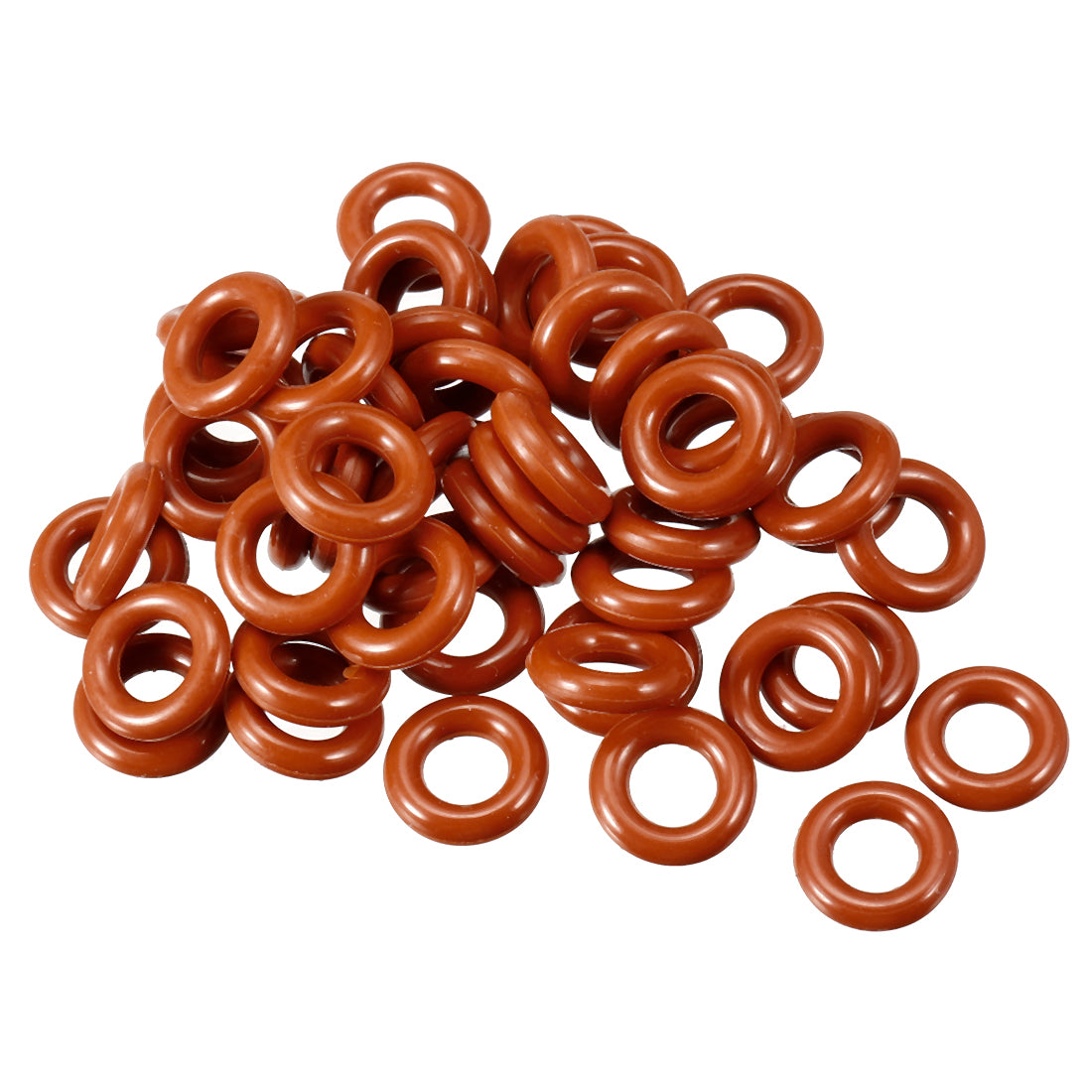 Uxcell Silicone O-Ring 11mmx6.2mmx2.4mm VMQ Seal Rings Sealing Gasket ...