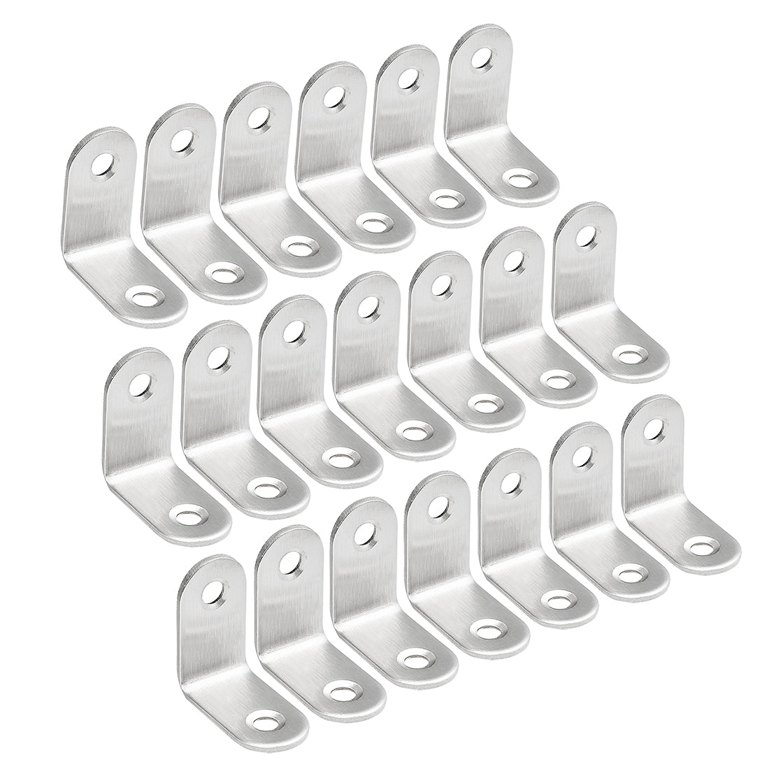 Uxcell 30mmx30mmx16mm Stainless Steel Corner Brace Joint L Shape ...