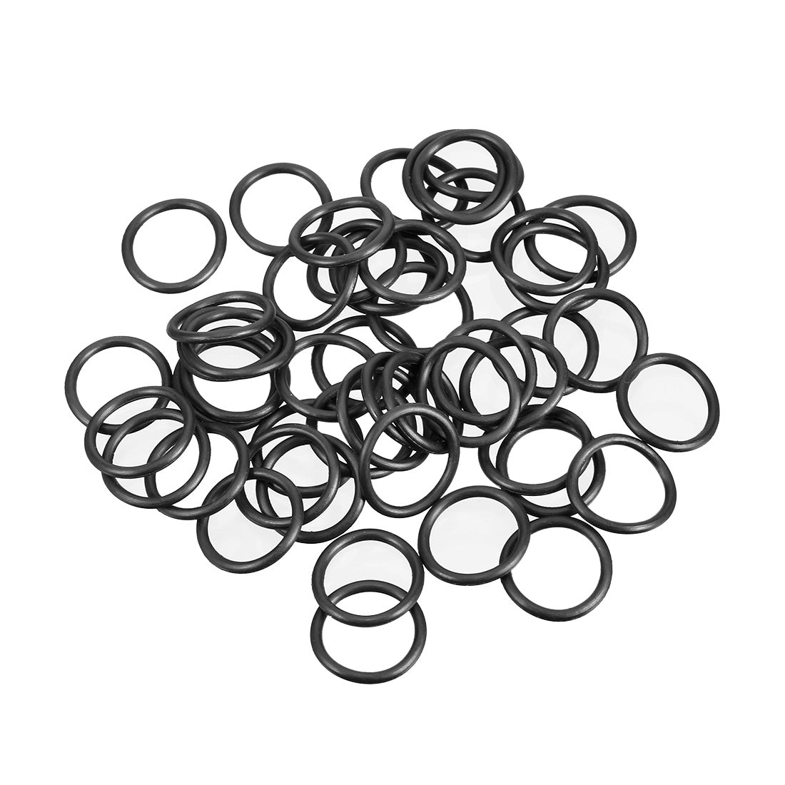 Uxcell O-Rings Nitrile Rubber 11mm x 14mm x 1.5mm Seal Rings Sealing ...