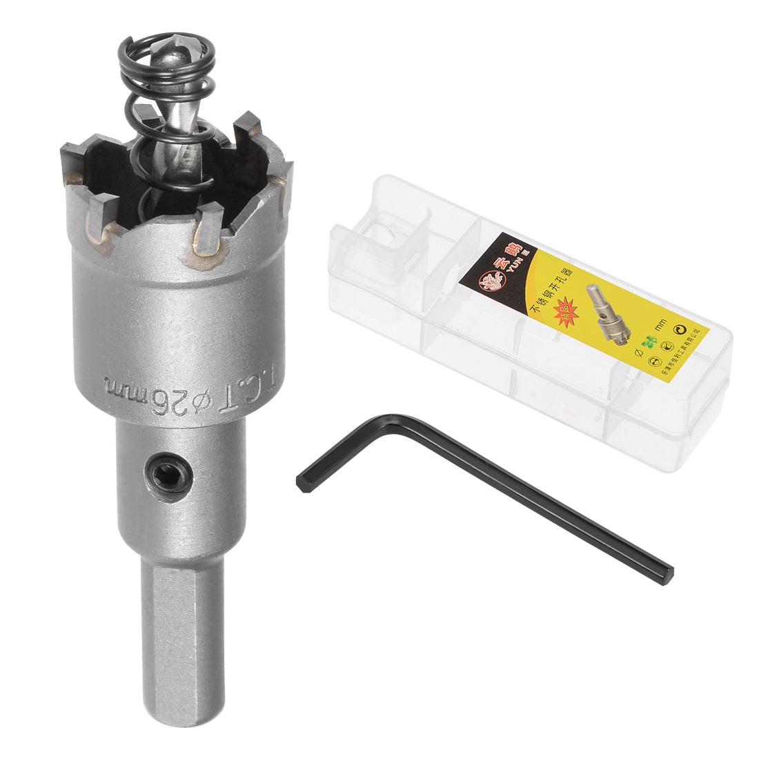 Uxcell Carbide Hole Cutter Drill Bits for Stainless Steel Alloy Metal, 26mm | Harfington