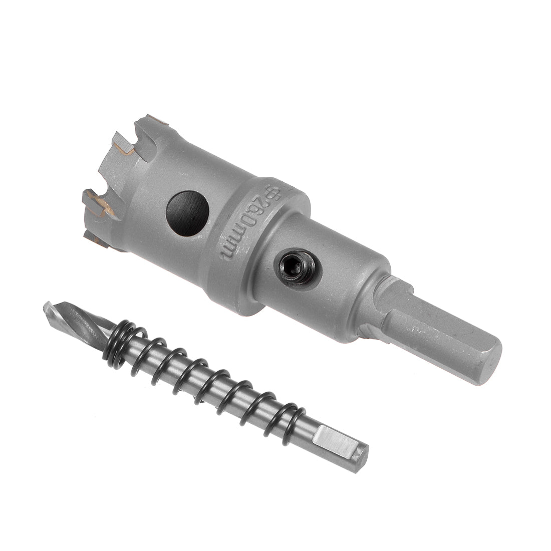 Uxcell Carbide Hole Saw Cutter Drill Bits for Stainless Steel Alloy ...