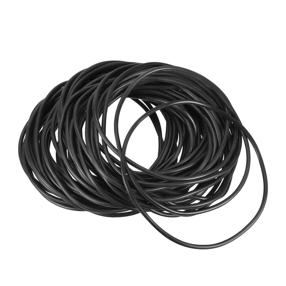 Uxcell O-Rings Nitrile Rubber 75.2mm x 80mm x 2.4mm Seal Rings Sealing ...
