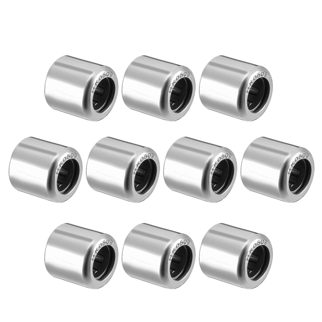 Uxcell HK Series Needle Roller Bearings, Open End Stamping Steel Drawn ...