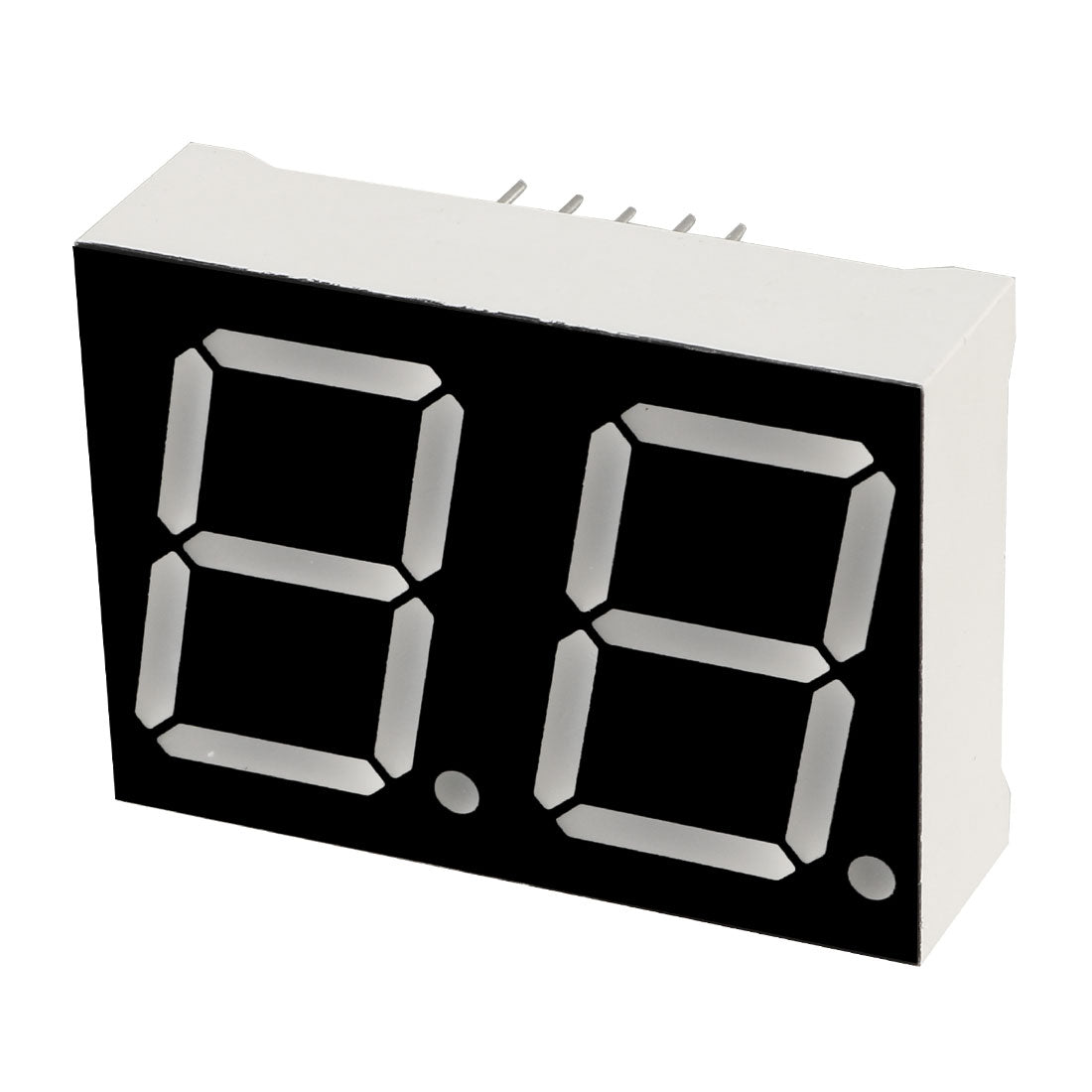 Uxcell Common Cathode 10 Pin 2 Bit 7 Segment 1.41 x 1.02 x 0.39 Inch 0. ...