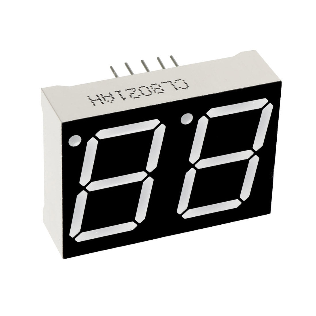 Uxcell Common Cathode 10 Pin 2 Bit 7 Segment 1.41 x 1.02 x 0.39 Inch 0. ...