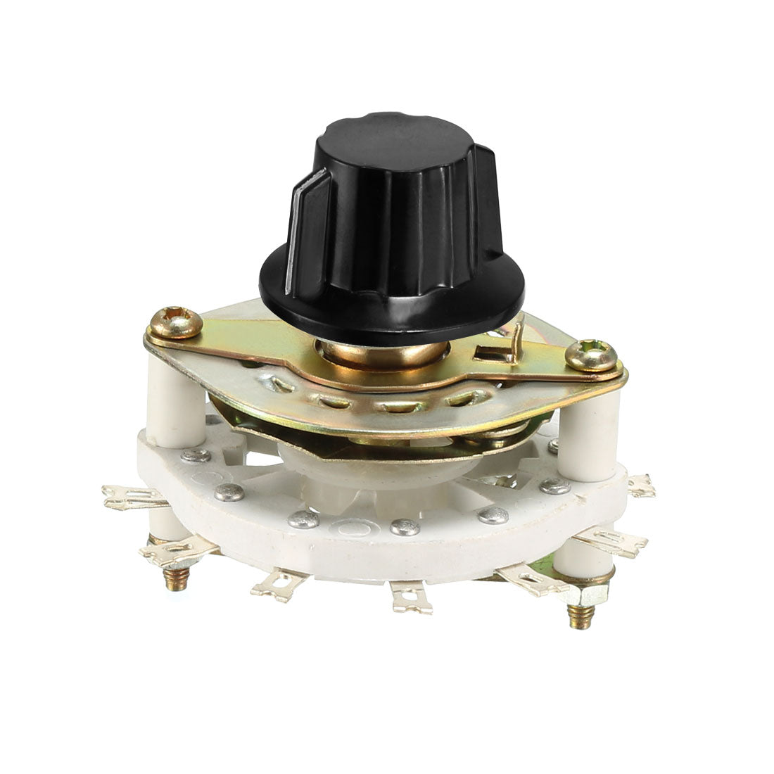 1P10T 1 Pole 10 Position 1 Deck Band Channel Rotary Switch Selector ...