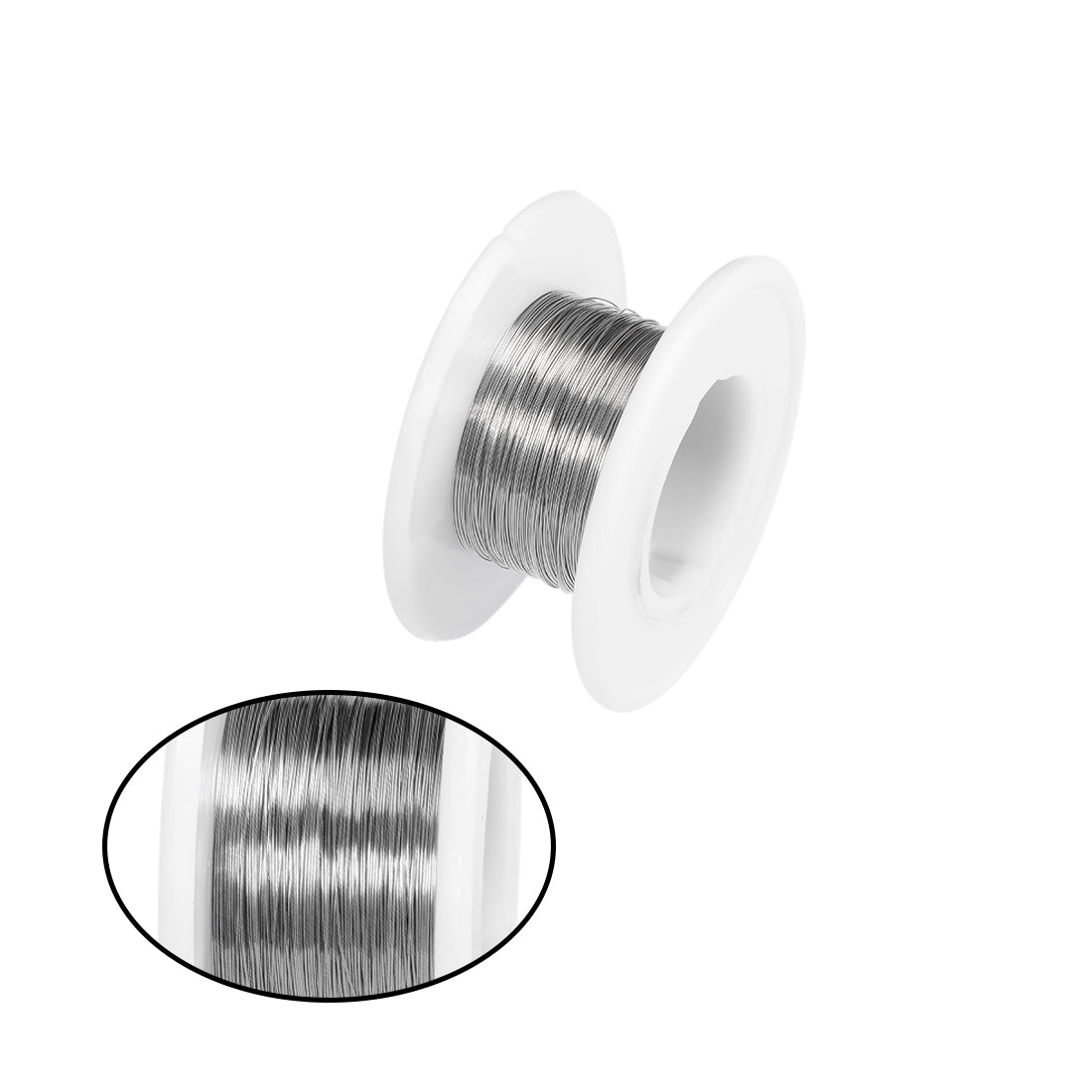 Uxcell 0.15mm 34AWG Heating Resistor Wire Nichrome Resistance Wires for ...
