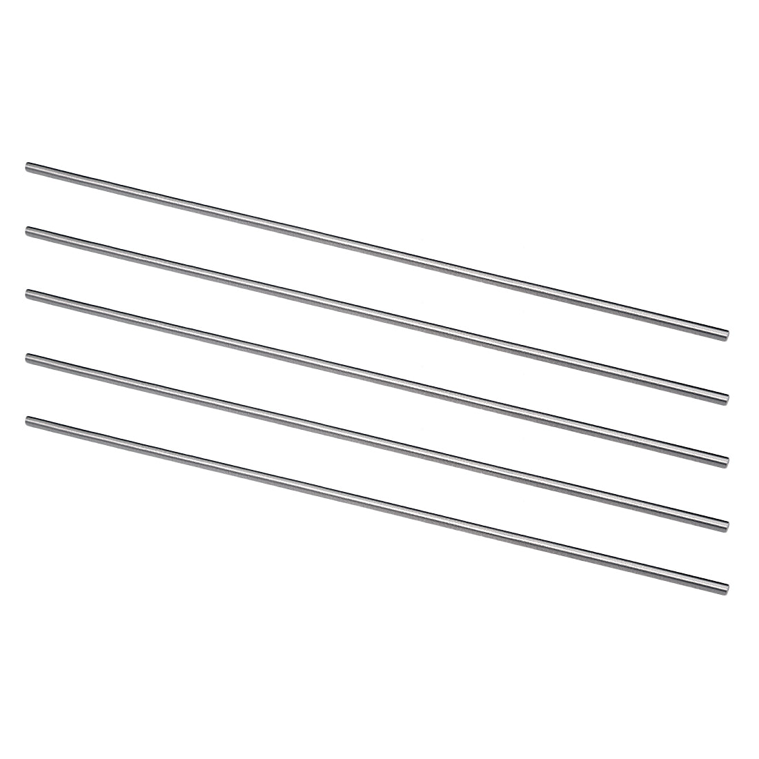 Uxcell Round Metal Rods 3mm x 200mm High Speed Steel (HSS) Lathe Bar ...