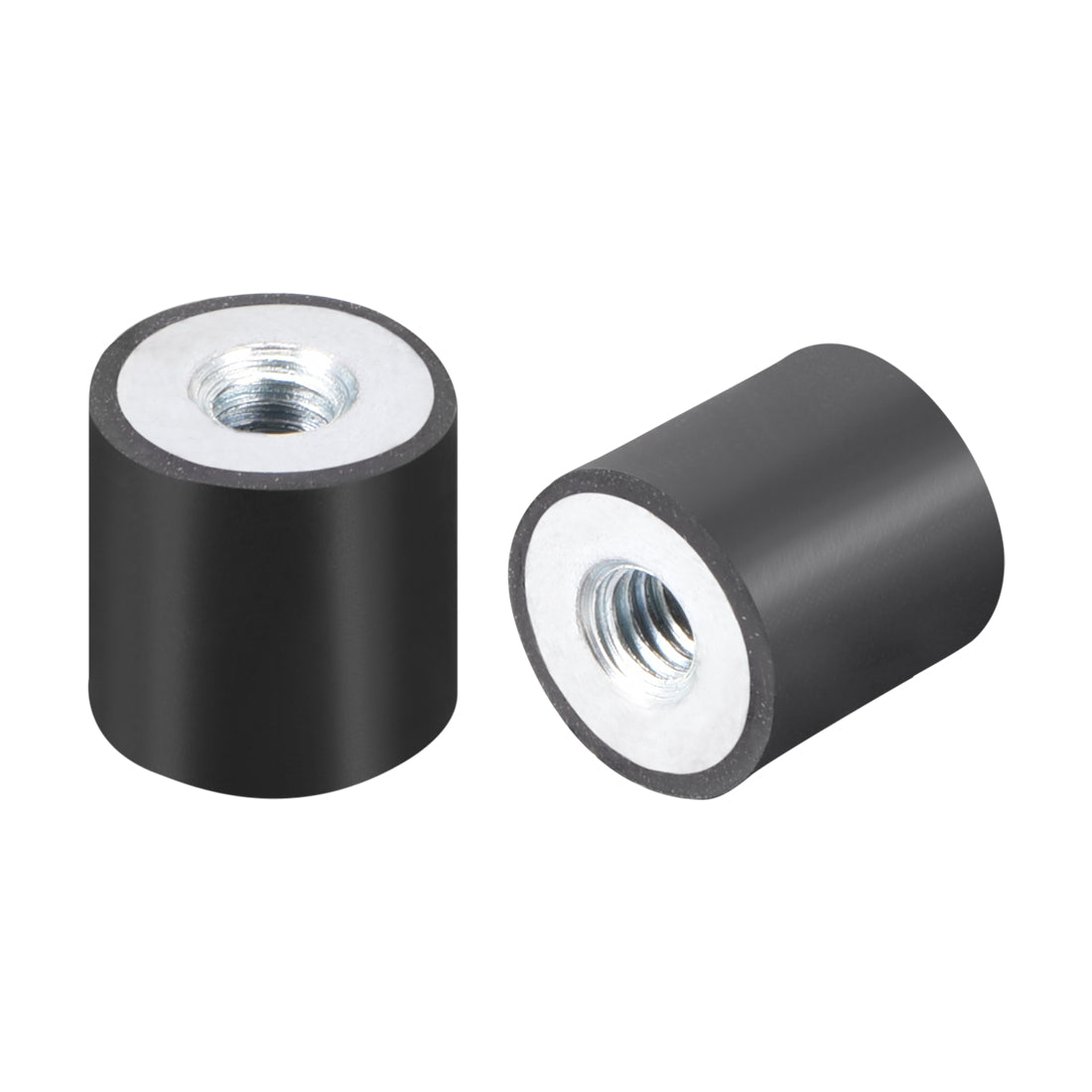 Uxcell 10 x 10mm M4 Thread Female Rubber Mounts,Silentblock Base Block ...