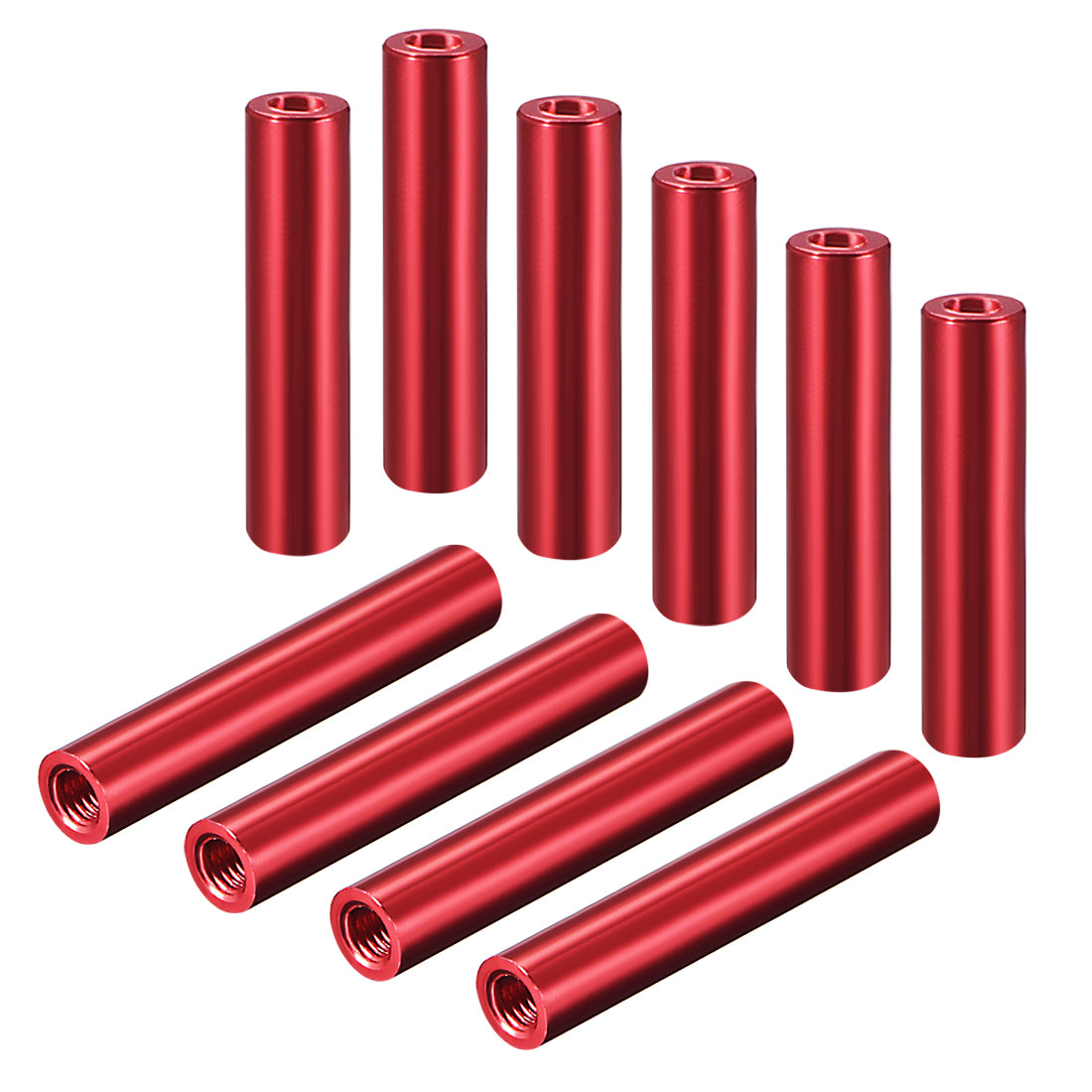 M3x50mm Aluminum Spacers 10pcs M3x50mm Aluminum Standoff Spacers ...