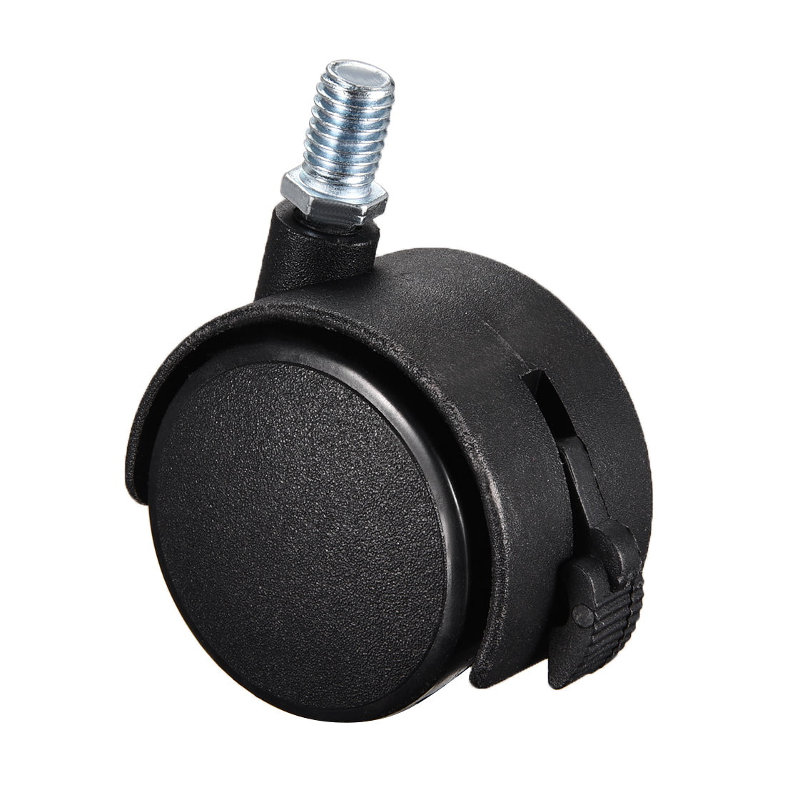 Uxcell Furniture Casters 2 Inch Nylon M10 x 15mm Threaded Stem Swivel ...