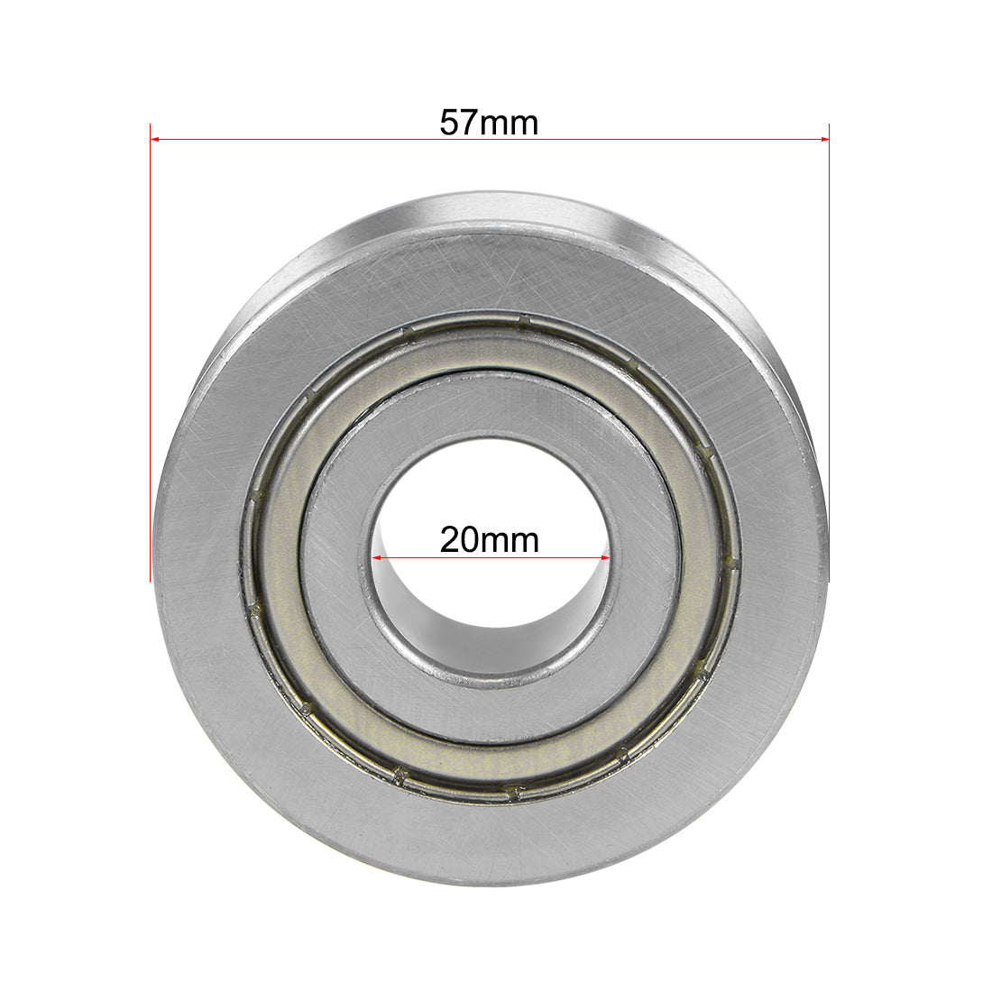 V-Groove Ball Bearing Guide Pulley Bearings | Harfington