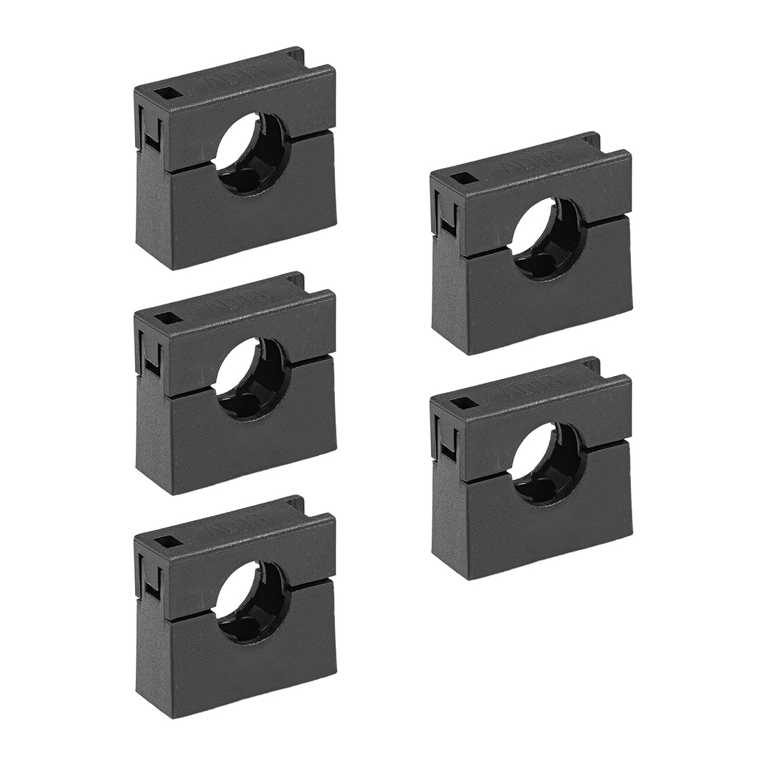 Uxcell Corrugated Tube Holder AD13 Plastic Mounting Bracket Pipe Clamp ...