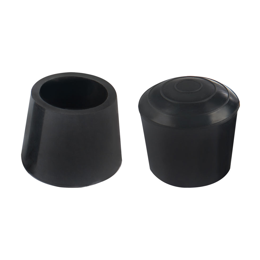 Uxcell Black Rubber Table Leg Caps End Feet Cover Furniture Glide Floor ...