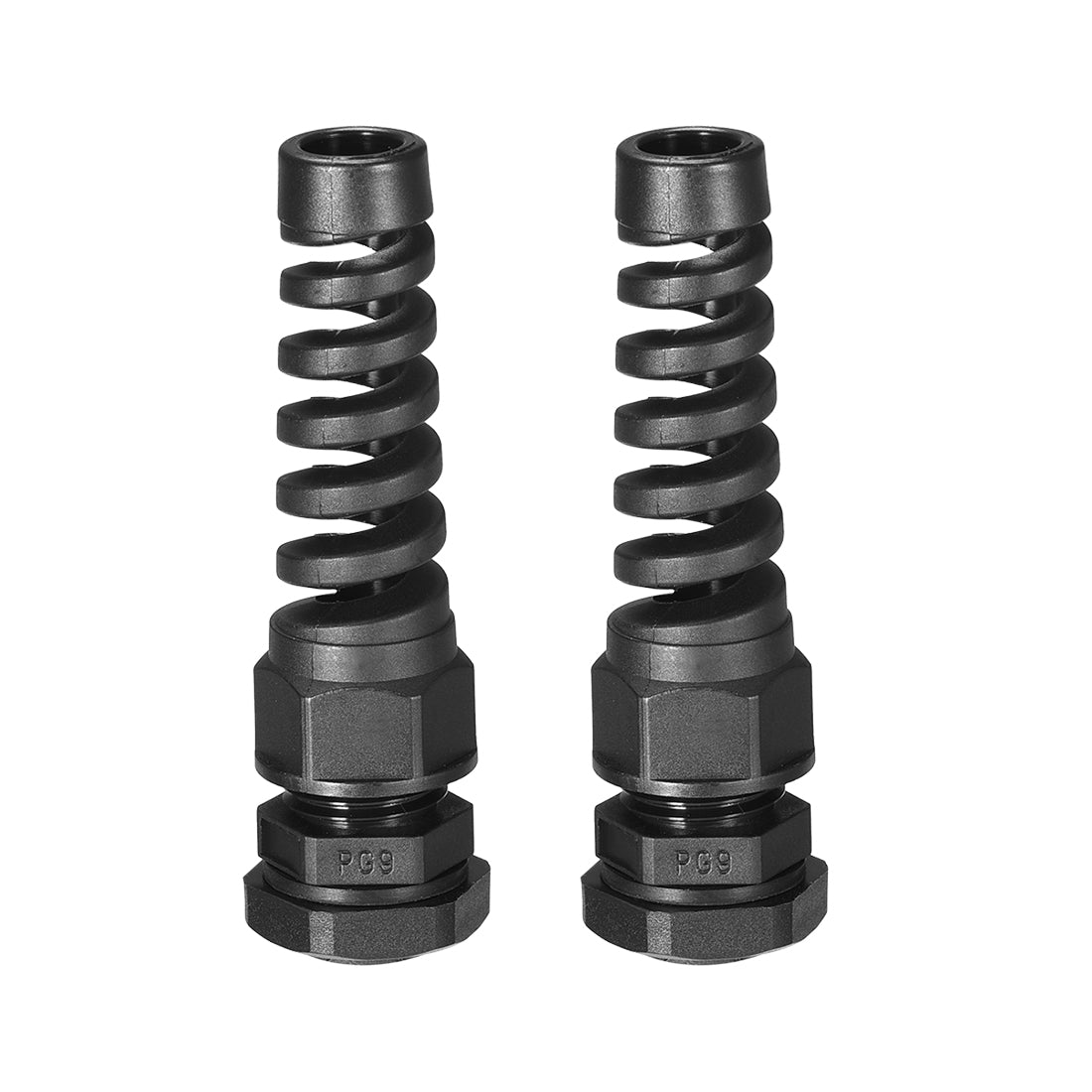 Uxcell PG9 Cable Gland Waterproof IP68 Nylon Joint Adjustable Locknut ...