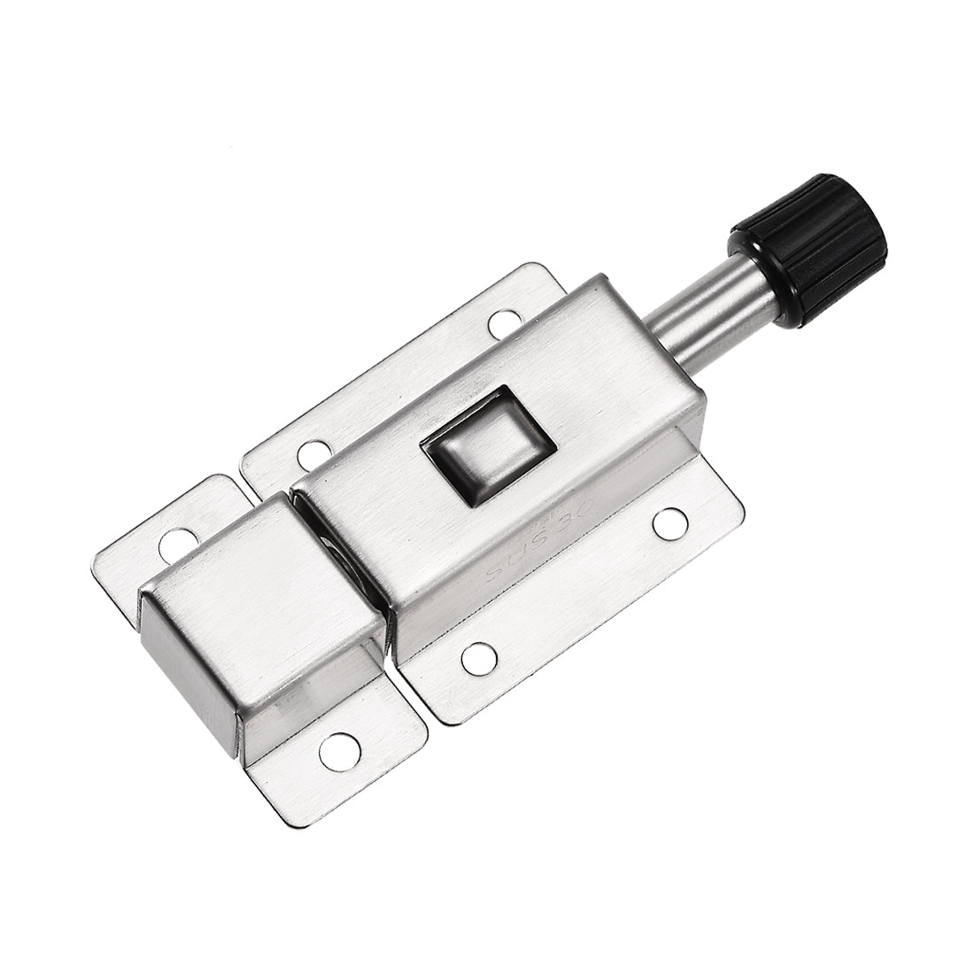 Uxcell Door Barrel Bolt, Stainless Steel 304 Security Push Button ...