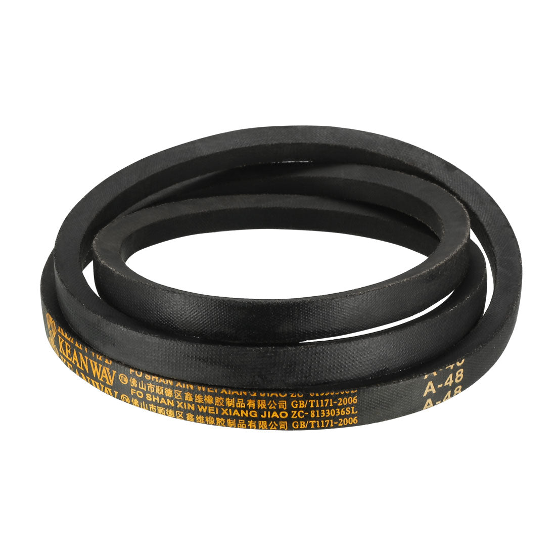 Uxcell A-48 Drive V-Belt 48-inch Inner Length Industrial Rubber ...