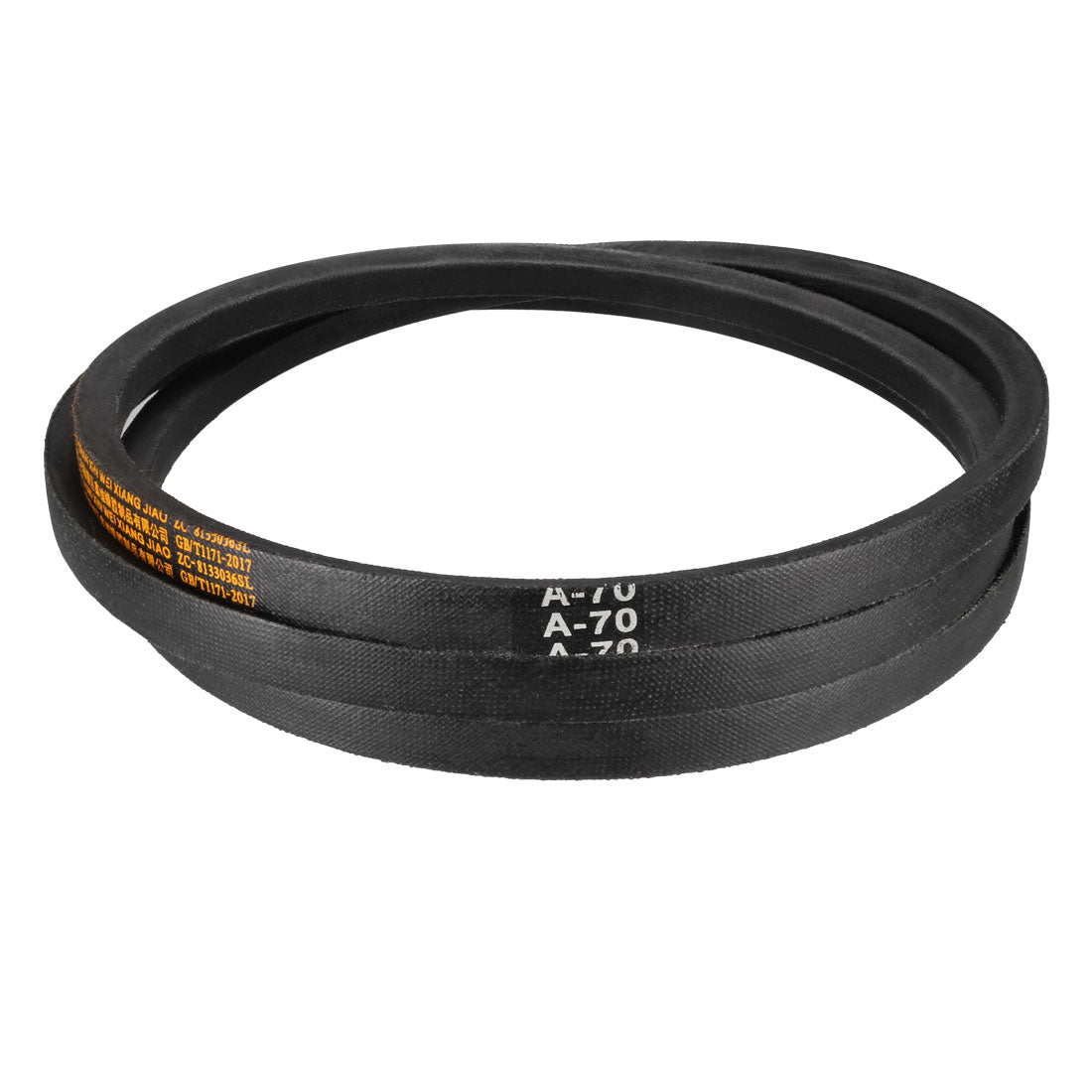 Uxcell A70 Drive V-Belts 70" Inner Length 13mm Width 8mm Thick JIS ...