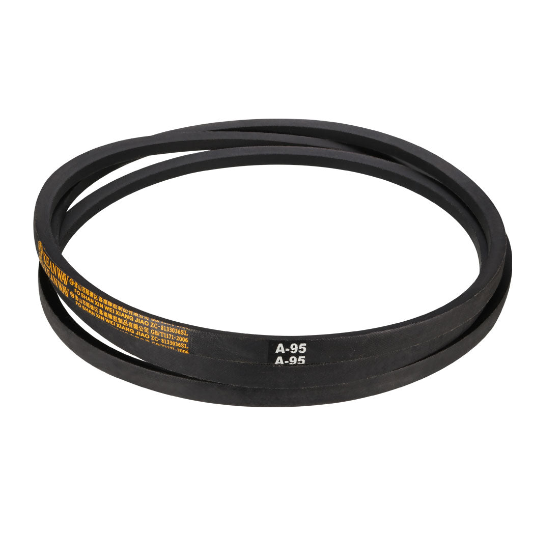 Uxcell A95 Drive V-Belts 95" Inner Length 13mm Width 8mm Thick JIS ...