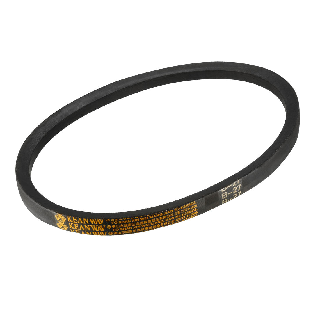 Uxcell B-27 V-Belts 27" Inner Length, B-Section Rubber Drive Belt ...