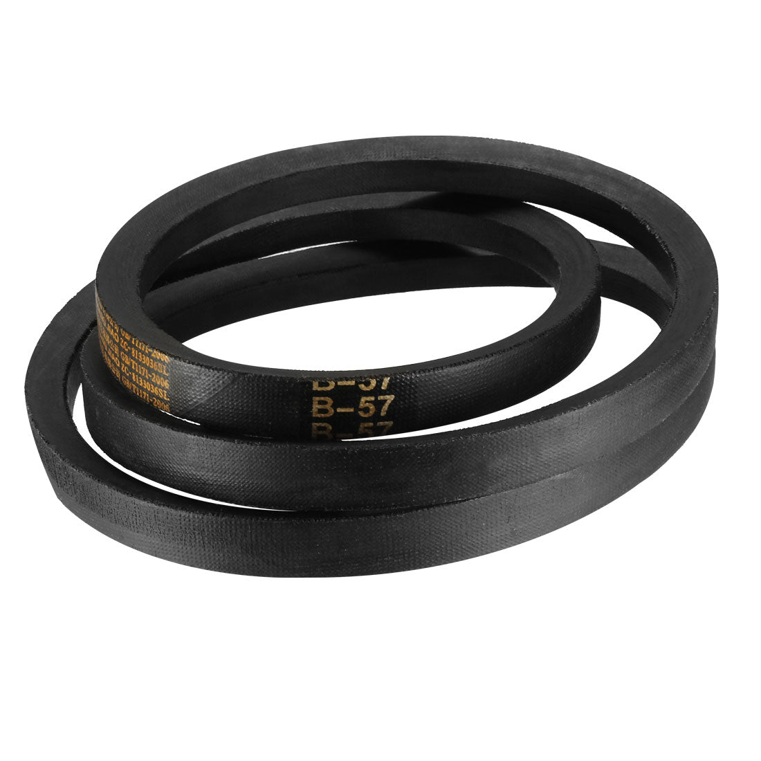 Uxcell B-57 V-Belts 57" Inner Length, B-Section Rubber Drive Belt ...