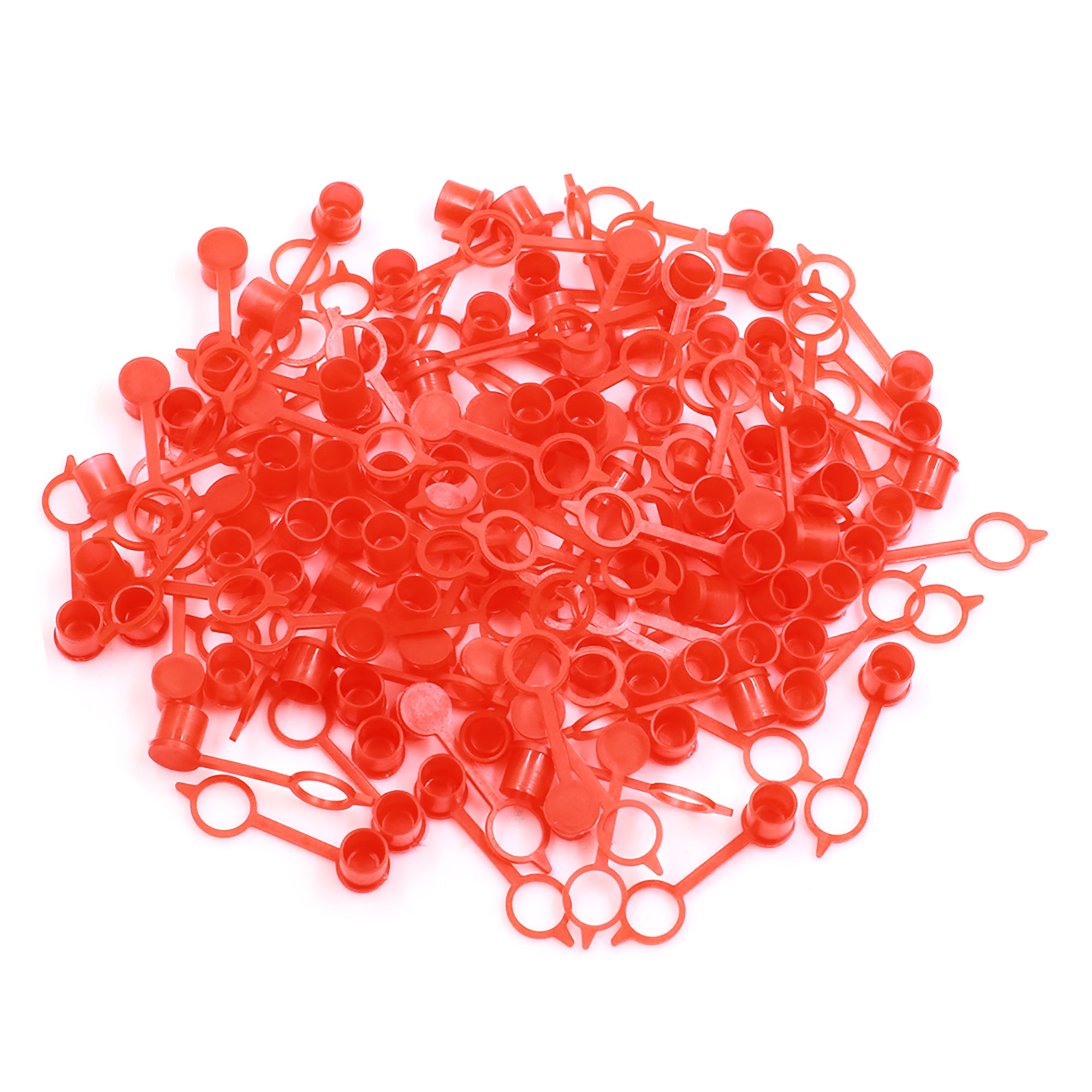 M8 Red Plastic Nipple Grease Fitting Dust Cap Cover for Motorcycle Car ...