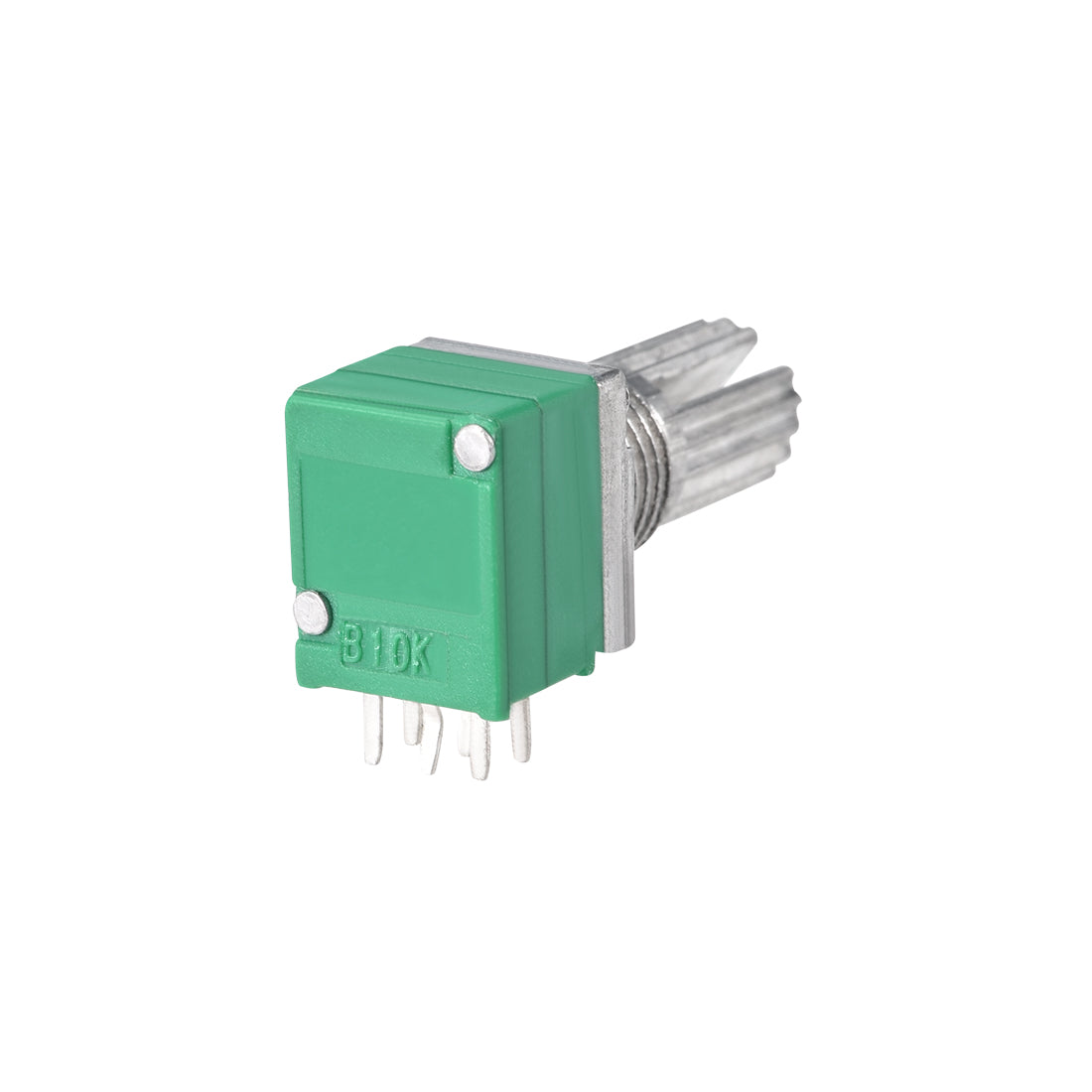 Uxcell Potentiometer B10K Ohm Variable Resistors Double Turn Rotary ...