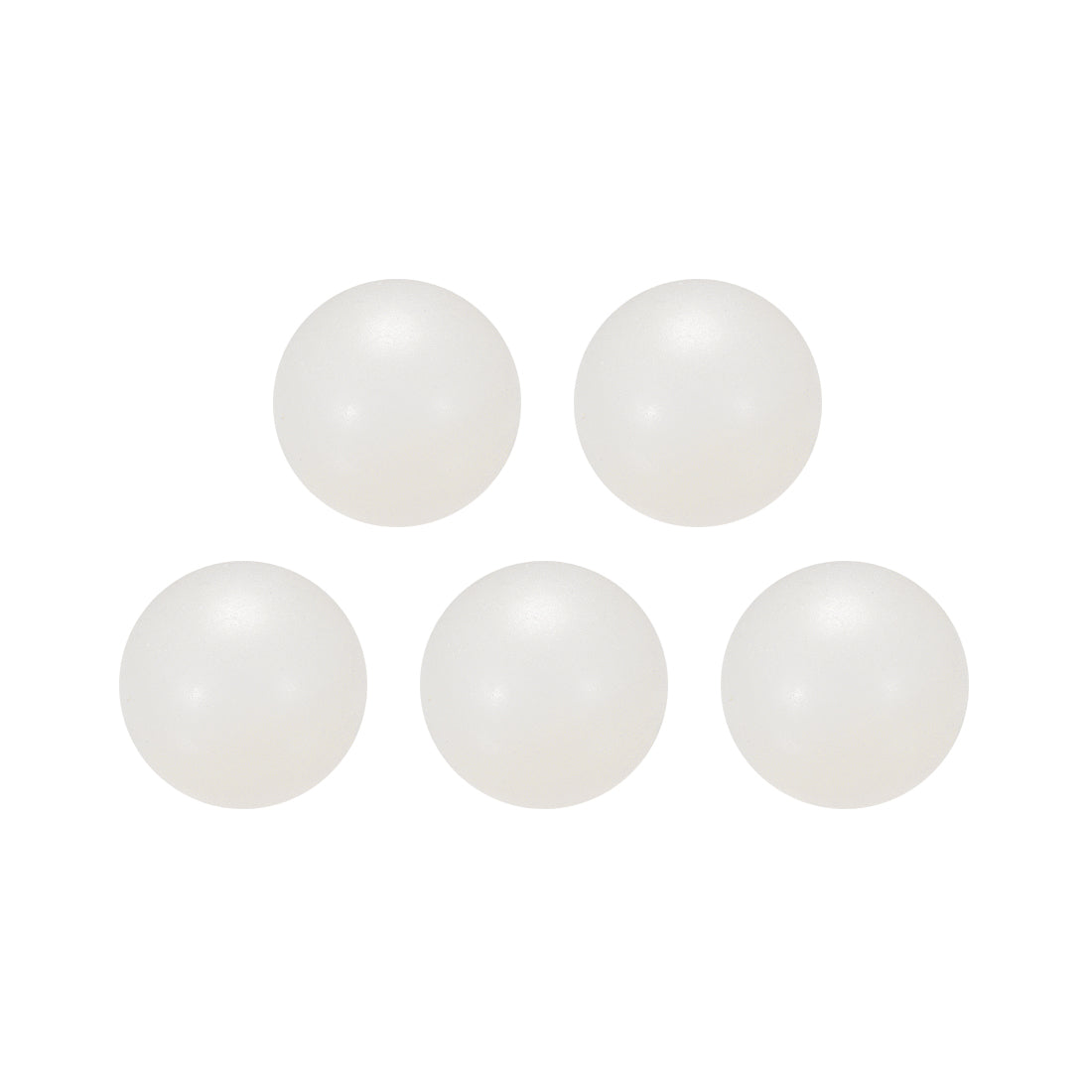 Uxcell 18mm PP Solid Plastic Balls, Precision Bearing Ball 5pcs ...