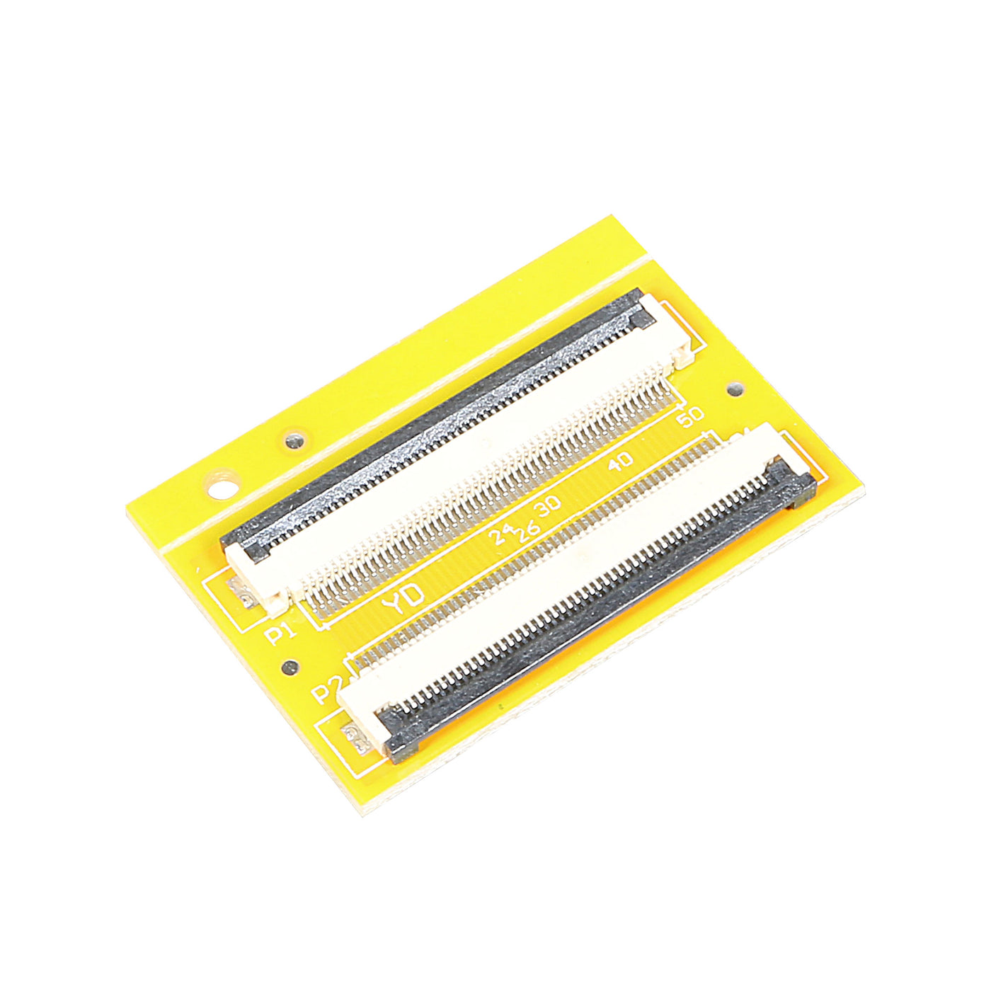 Uxcell 0.5mm Pitch 50 Pins to 50 Pin Extension Connector Aapter for FFC FPC Cable Extend ZIP HDD ...