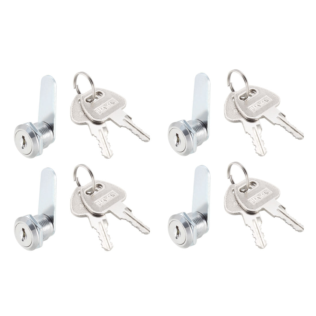 Uxcell Cam Locks 16mm Cylinder Length Fits Max 5/16-inch Thick Panel ...