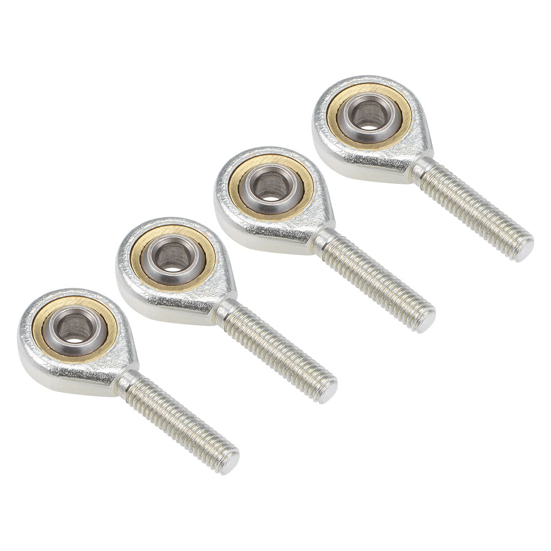 Uxcell 6mm Rod End Bearing M6x1.0mm Rod Ends Ball Joint Male Left Hand ...