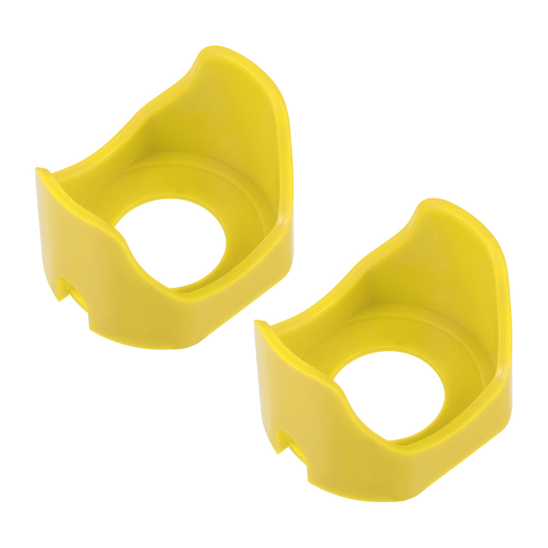 Uxcell 30mm Plastic Two Feet Push Switch Button Protective Cover Clear ...