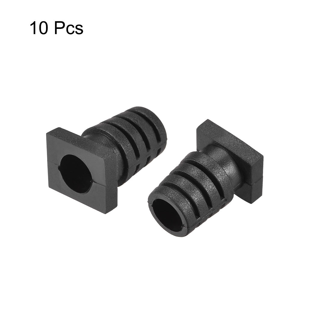 Uxcell Strain Relief Boots 19mm PVC Cord Protector Cover Sleeve for 2 ...
