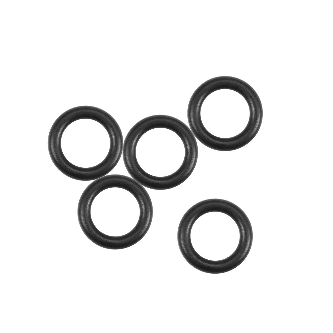 Uxcell O-Rings Nitrile Rubber 6mm Inner Diameter 9.6mm OD 1.8mm Width ...