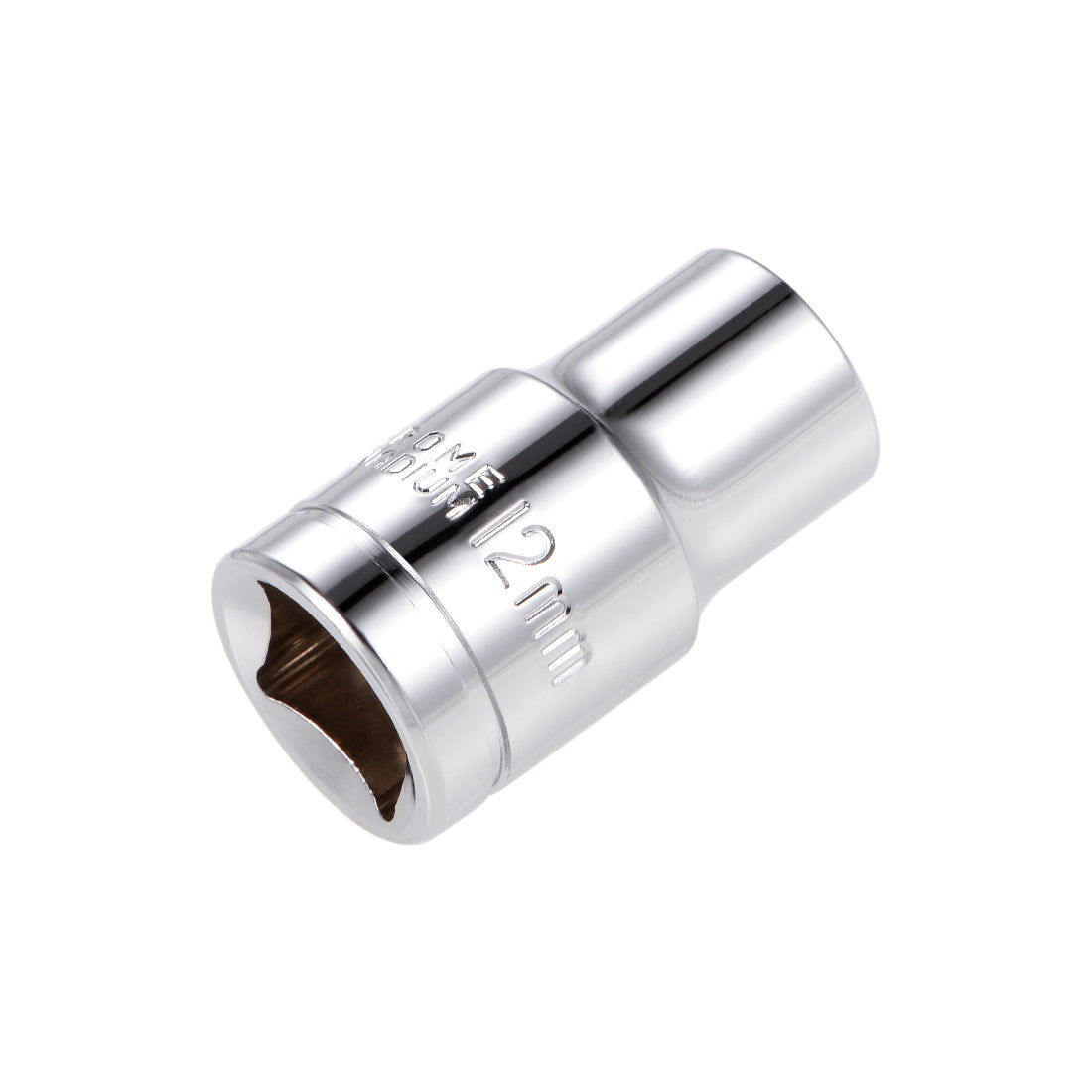 Uxcell 1/2-inch Drive E12 Universal Spline Socket Shallow 12 Point Cr-V ...