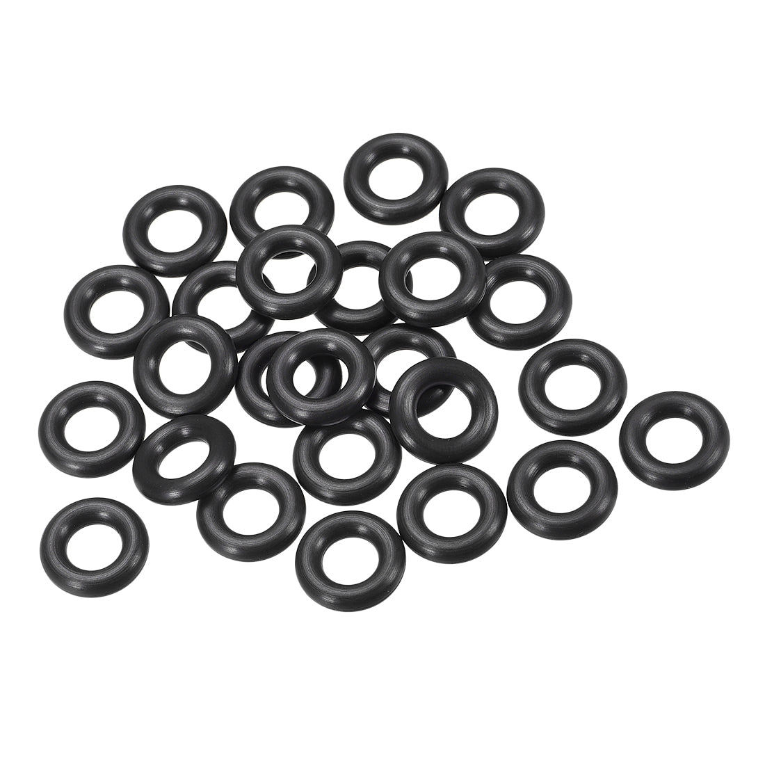 Uxcell Fluorine Rubber O Rings, 14mm OD, 7mm Inner Diameter, 3.5mm ...